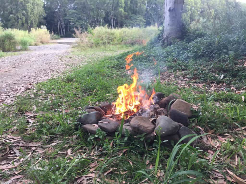 How to Start a Fire In a Fire Pit the Easy Way - Outdoor Happens Homestead