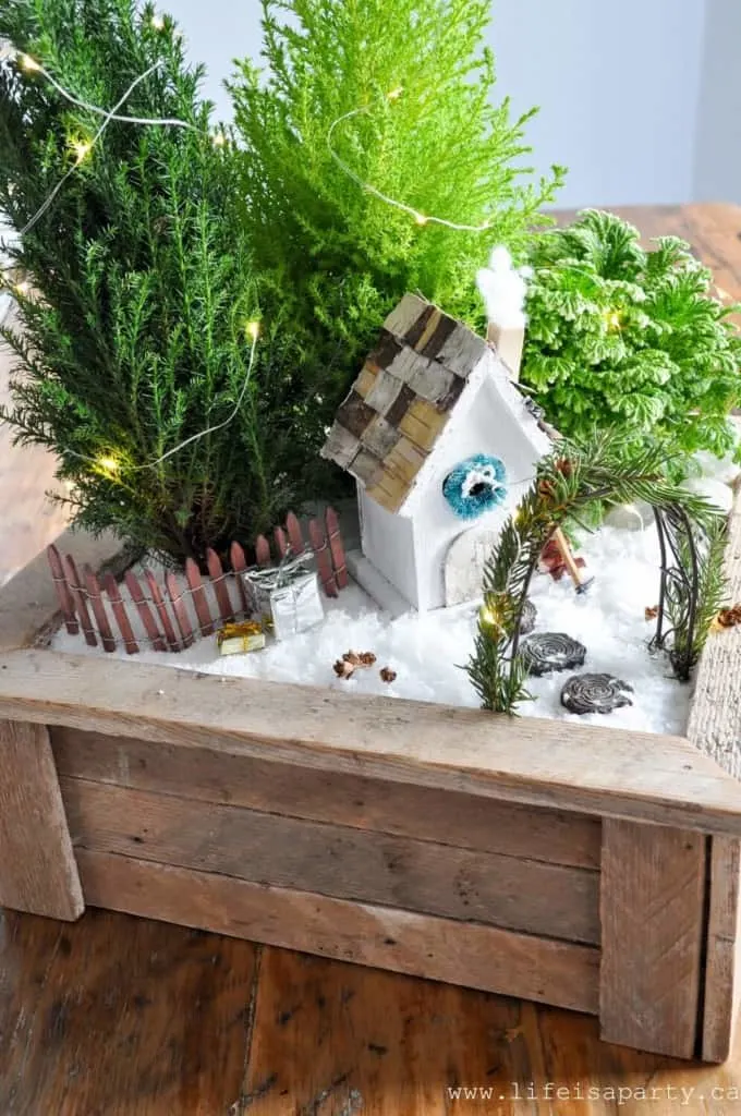 16 Festive Christmas Fairy Garden Ideas You Can DIY - Outdoor Happens