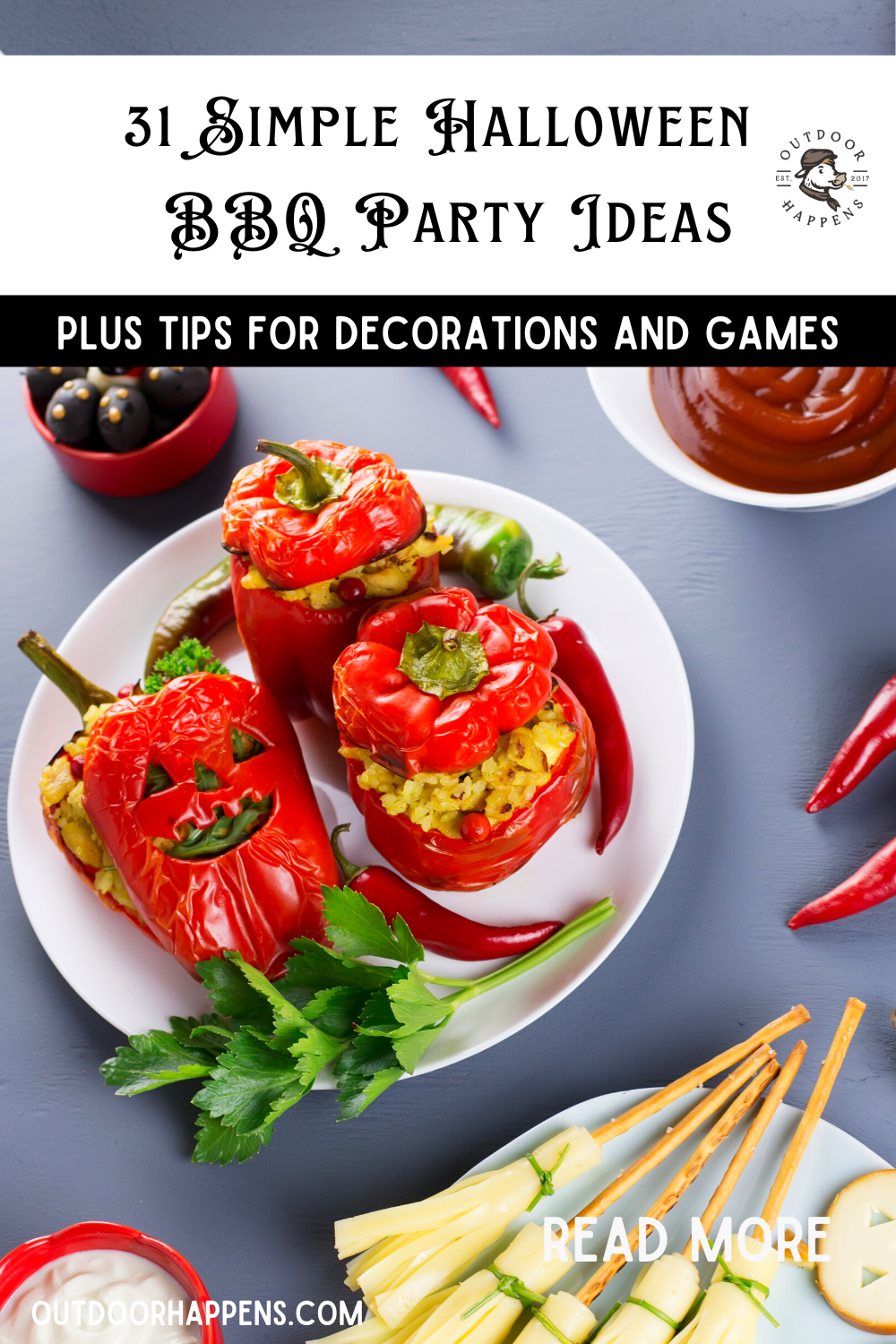 31 Simple Halloween BBQ Party Ideas [Plus Tips for Decorations and ...
