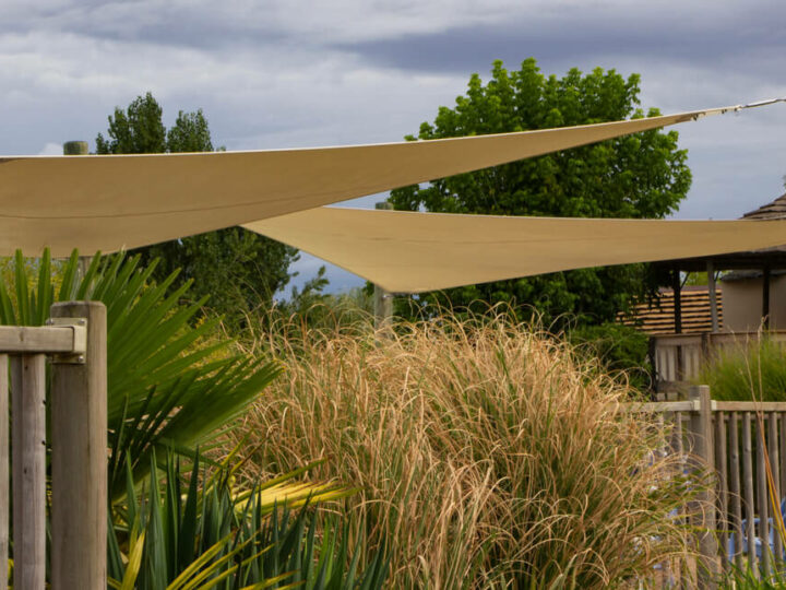 19 Solid DIY Shade Sail Post Ideas [Stay Cool In the Sun!] - Outdoor ...