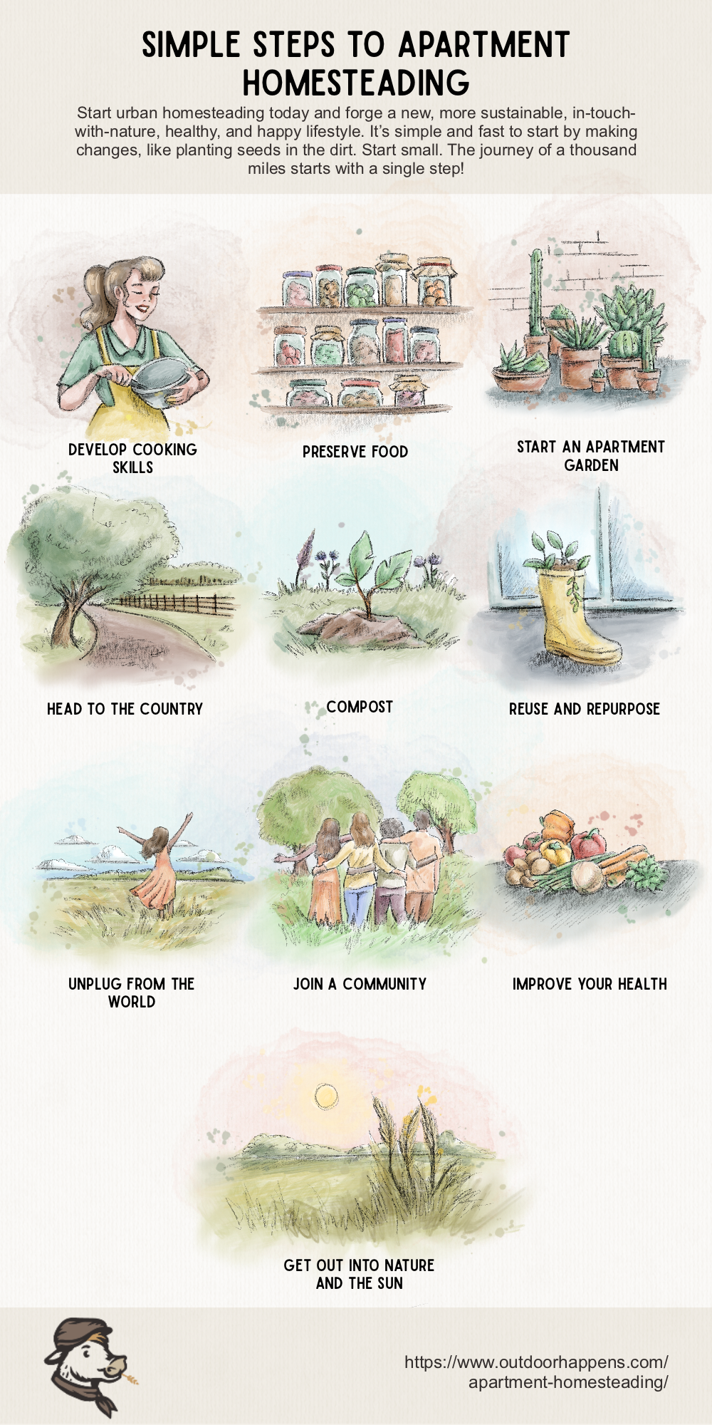 9+ Smart Ways to Start Apartment Homesteading Today [Self-Sufficient ...