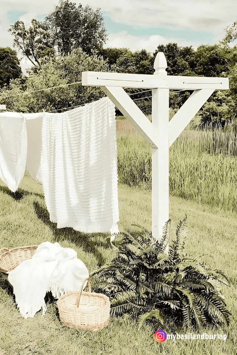 43+ DIY Clothesline Ideas for Inside and Outside Your Home - Outdoor ...