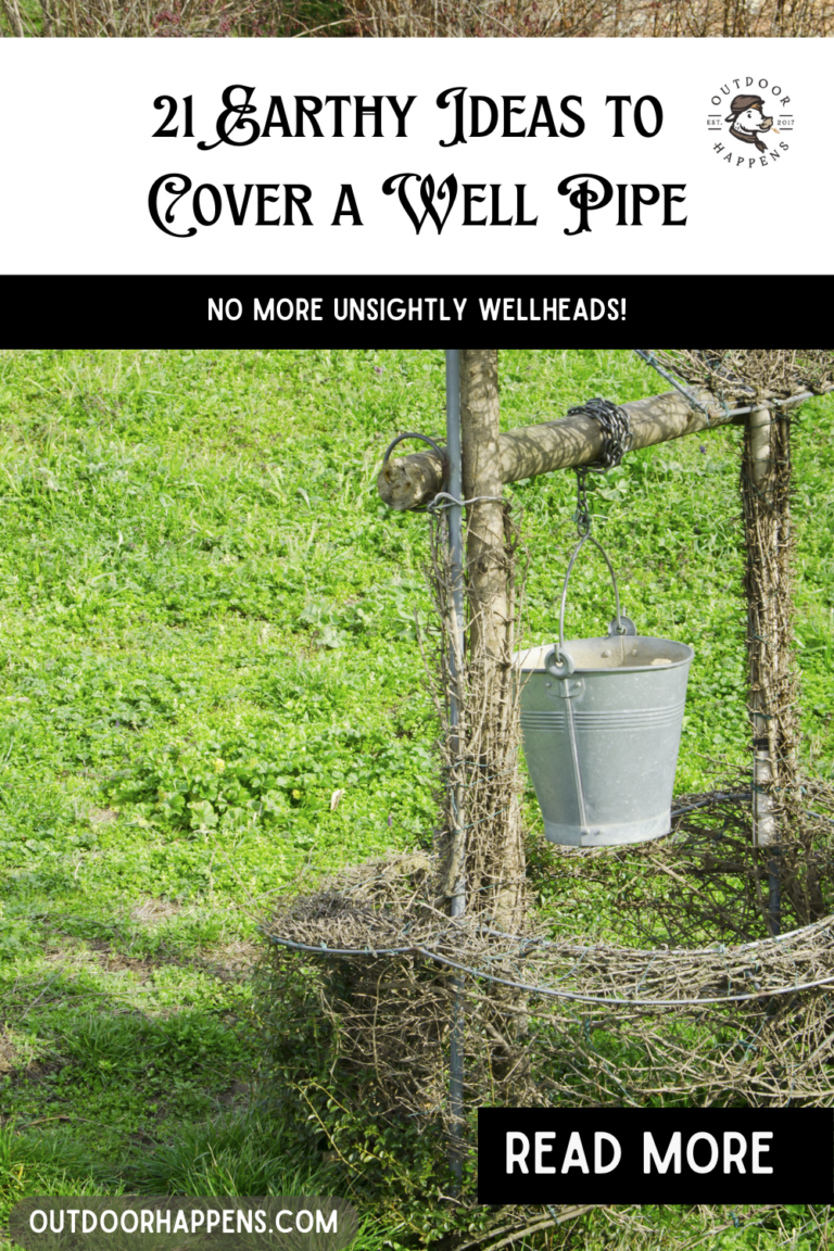 21 Earthy Ideas to Cover a Well Pipe - No More Unsightly Wellheads ...