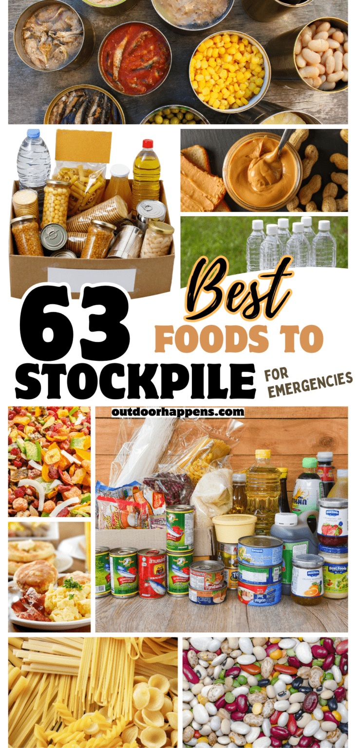 Best Foods to Stockpile for Emergencies [+Free Checklist!] - Outdoor ...