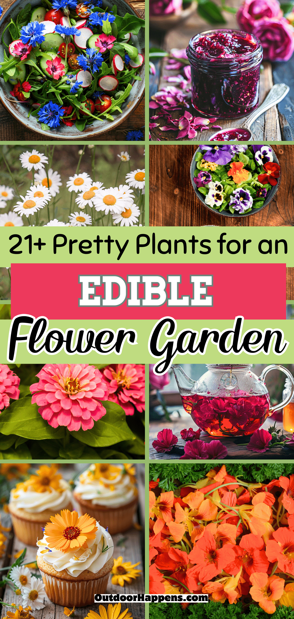 21 Delicious Edible Flowers For Growing In Your Garden - Sage ...